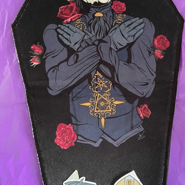 Papa IV Horror, Horror Band Inspired, Handmade Satin Patch - Etsy