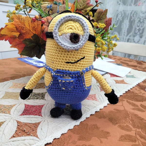 Minion Amigurumi Crochet Pattern, Bob Kevin Stuart Plushie Toy - Etsy