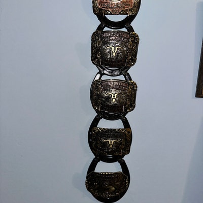 Vertical Belt Buckle Display 3-10 Buckles - Etsy