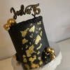 Personalised Double Layer Topper Swirly Style, Wedding Cake Topper ...