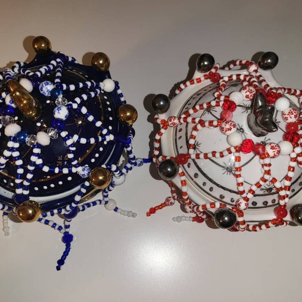 SHANGO Y YEMAYA - Mayas Para Los Potiches De Jimaguas Set (potiches NOT ...