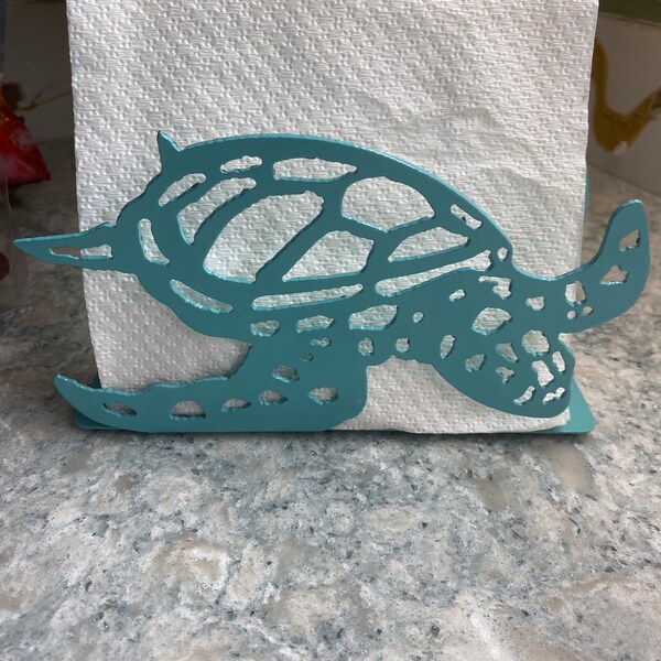 Sea Turtle Napkin Holder - Etsy