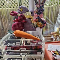 DIY Cone-shaped Easter Chicken in a Nest, Chicken Made of Fabric and ...