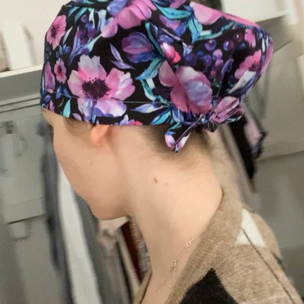 Funny Flytrap Surgical Scrub Hat -personalised Scrub Hats, Scrub Caps ...