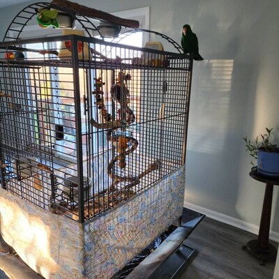 Custom Bird Cage Cover - Etsy