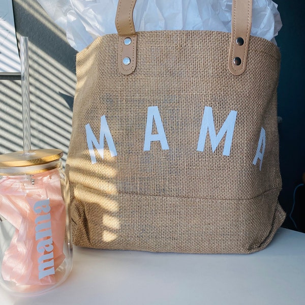 Mama Bag Mom Tote Bag Mom Beach Bag Mom Carryall Bag Gift for Mom ...