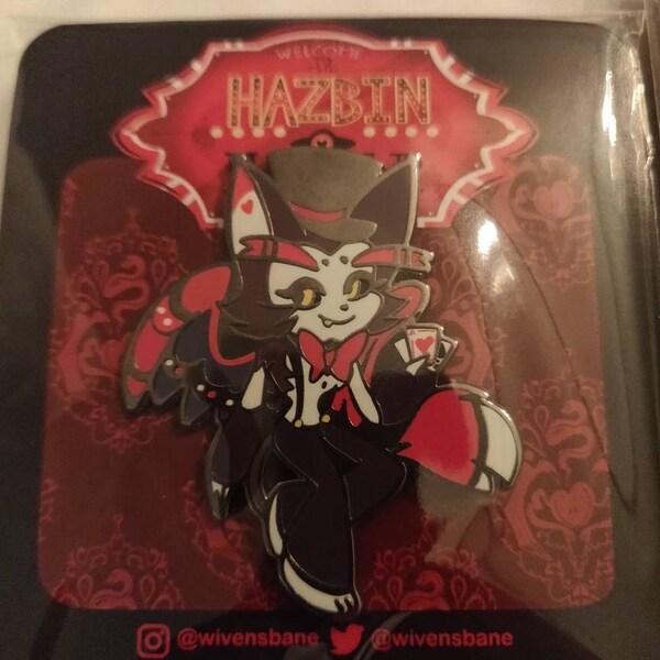 Hazbin Hotel HH Chibi Characters Hard Enamel Pins - Etsy