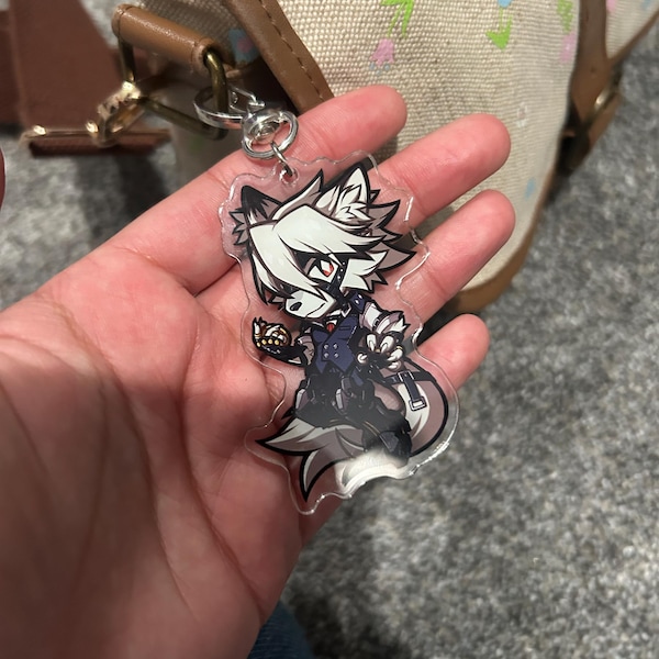 IN STOCK Von Lycaon Zenless Zone Zero Acrylic Charm | Unofficial Fan ...