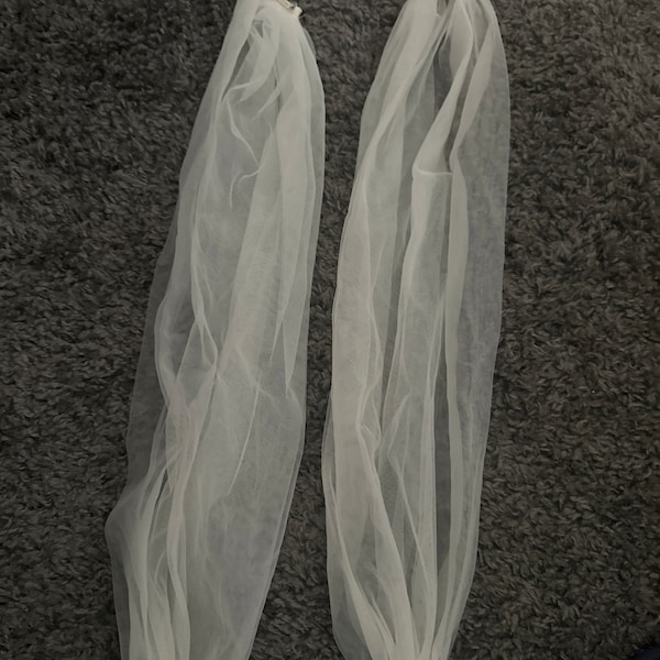 Detachable Wedding Dress Straps, Detachable Bridal Tulle Straps, Tulle ...