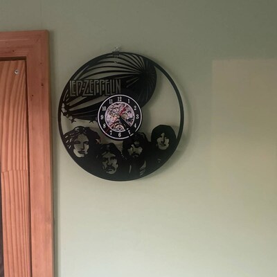 U2 Vinyl Record Wall Clock / Bono Art / Bono Decor / U2 Rock Band / U2 ...