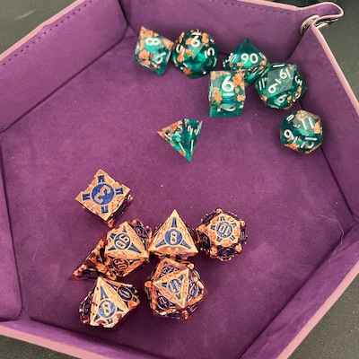 Rotatable Dragon Eye Dnd Dice Set , Liquid Core Dungeons and Dragons ...