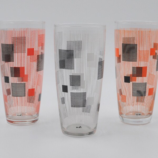 Mid Century Modern Enamel & Wood Box - Style of J. Capo Esmaltes ...