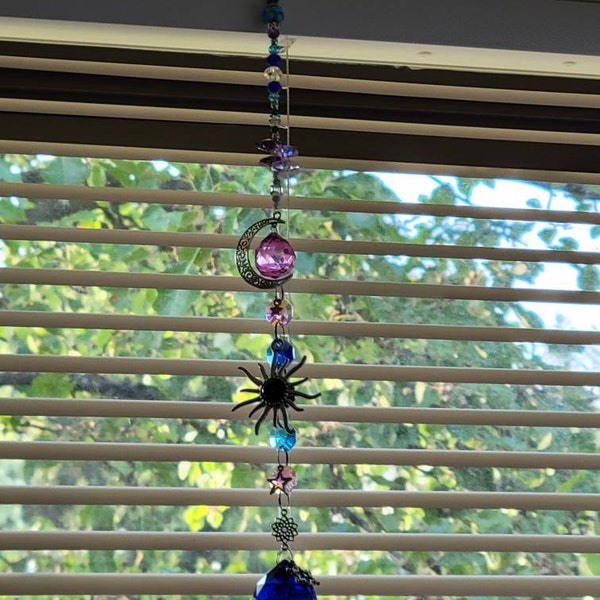 Butterfly Crystal Suncatcher for Window, Crystal Sun Catcher, Window ...