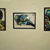 Valentino Rossi Motorcycle Wall Art Painting, VR46 Motorbike Poster ...