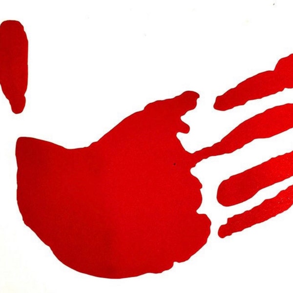 Red Hand Indigenous Strong Native American Women Gift Sticker - Etsy