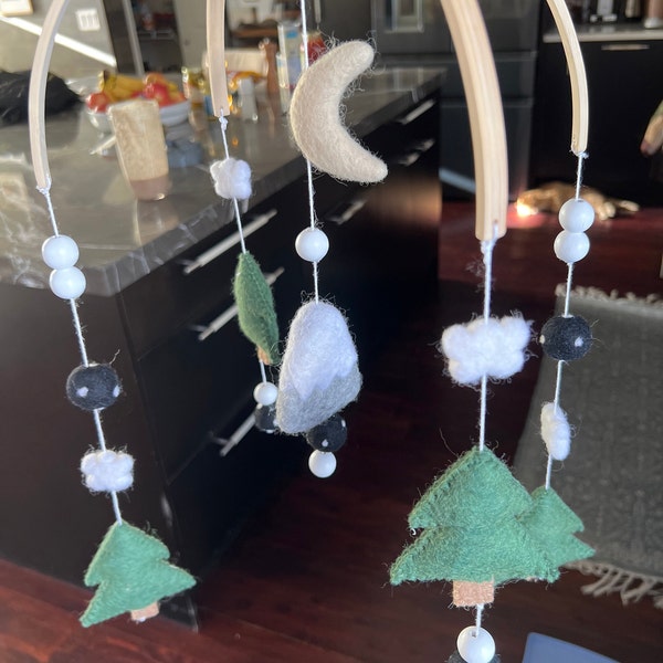 Green Felt Trees | Stuffed Felt Trees | Tree Decor | Christmas Trees ...