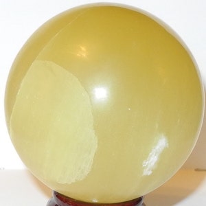 475g Beautiful Yellow Jade Sphere, Shah Maqsood Jade, Jade Sphere, Shah ...