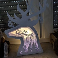 Pug Dog Lantern PDF, SVG, Studio Templates for You DIY Dog Lantern for ...