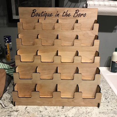 Laser Cut Files for 4 Inch Coaster Display Stand With 15 - Etsy