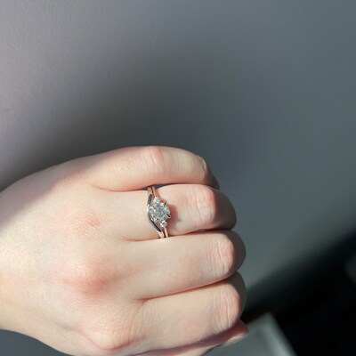 14k Octagon Ring Honeycomb Ring Geometric Ring Stacking Ring Octagon ...