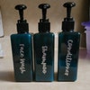 Shampoo Conditioner Body Wash Stickers | Personalized Shampoo Labels ...