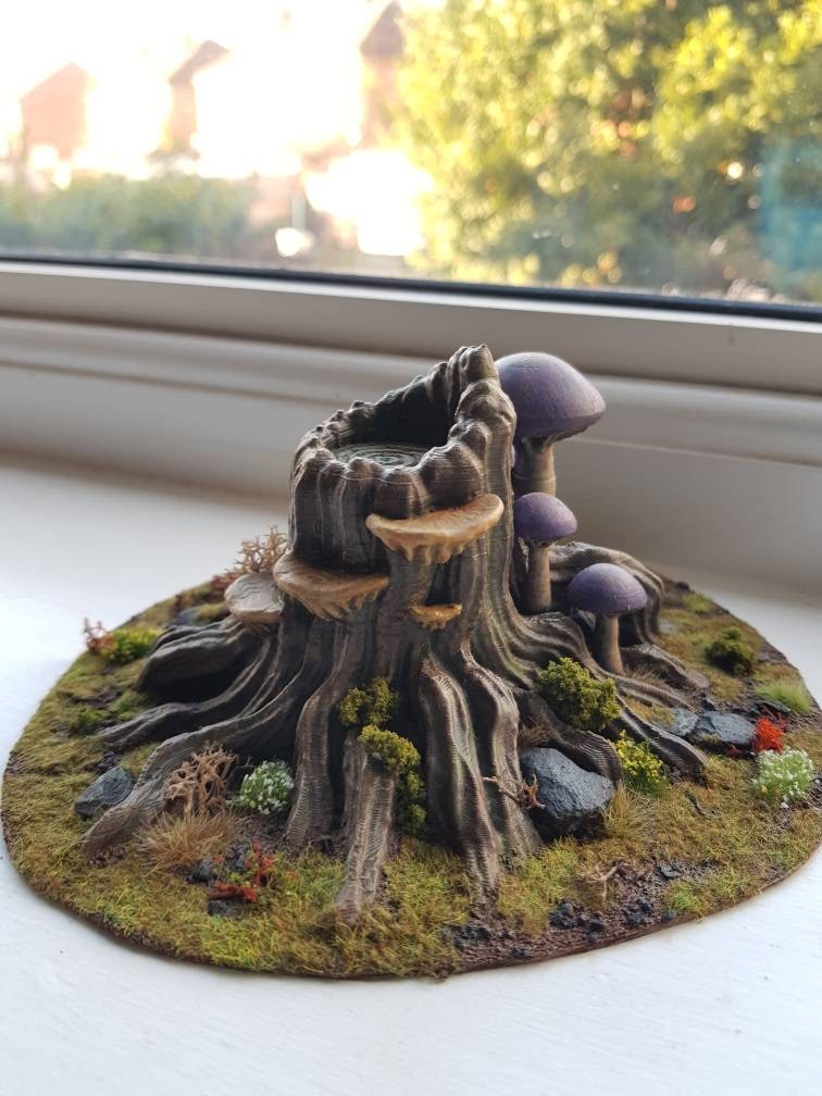 Fallen Trees RPG Terrain Dnd Miniature dungeons and Dragons | Etsy UK
