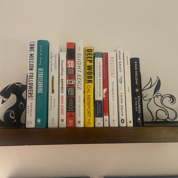 Book Lover Gift Anime Bookends Black Foxes Manga Book Ends Cute Metal ...