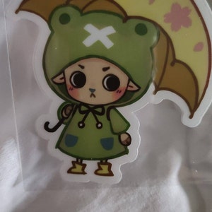 Mascot Chibi Vinyl Stickers clear - Etsy