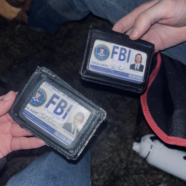 Supernatural FBI Badge "jay Z" AKA Crowley - Etsy
