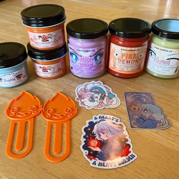 Gojo Candle | Anime Candle | Amber and Cologne 9 Oz Vegan Candle - Etsy