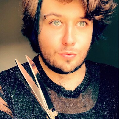 Sterling Silver Spiral Wave // Modern Ocean Rip Curl Hoop // Artisan ...