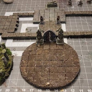 Complete Dungeon Tile Template Set - Etsy