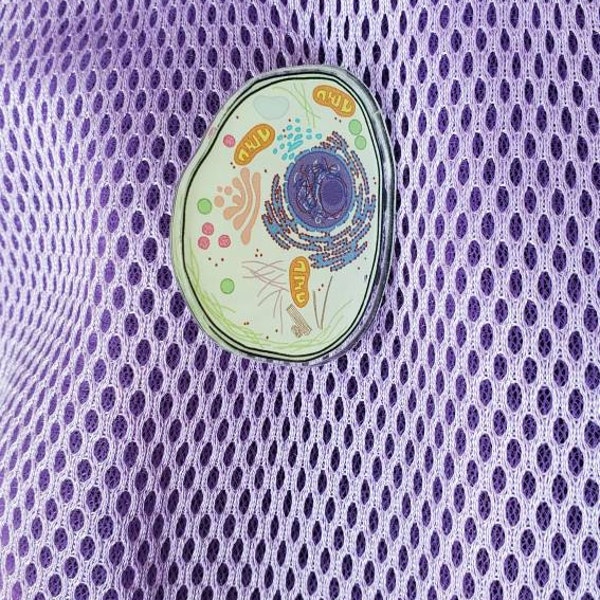 Eukaryotic Cell Sticker Biology Science Sticker Science Nerd Holiday ...