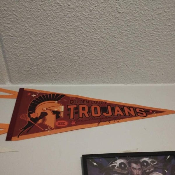 Aftg Teams Felt Sports Pennants (foxes, Ravens, & Trojans) - Etsy