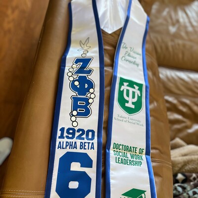 Alpha Phi Alpha Ice Stole - Etsy