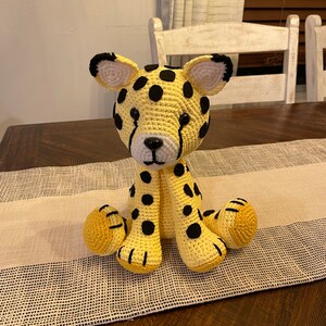 Snow Leopard Crochet Pattern, Cheetah Crochet Pattern, Cat Crochet ...