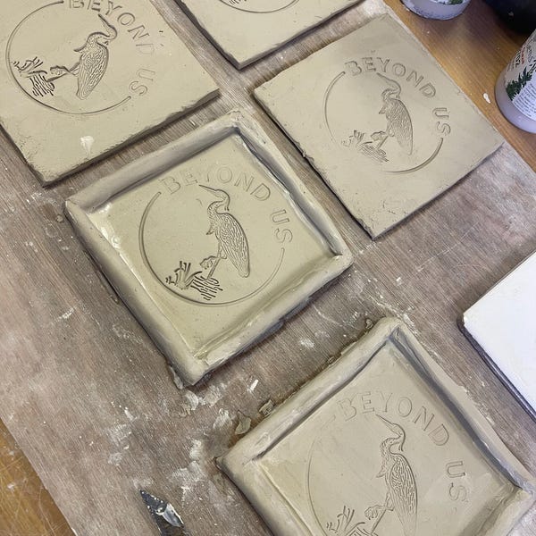 Custom Clay Signature Stamp, Monogram Pottery Stamp, Ceramic Stamp for ...