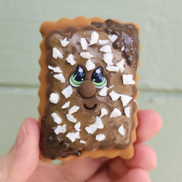 3in Fake Clay Toaster Pastry Clay Desk Buddy Friend Cuties! Desk Office ...