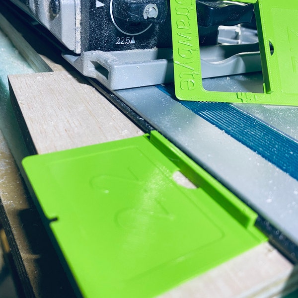 Original Waste Side Jig™ 1.8mm Kerf for Easy Track Saw Cuts (pair) Inc ...