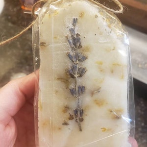 Lavender Lilac Calendula Soap types of Lavender Spikes May | Etsy