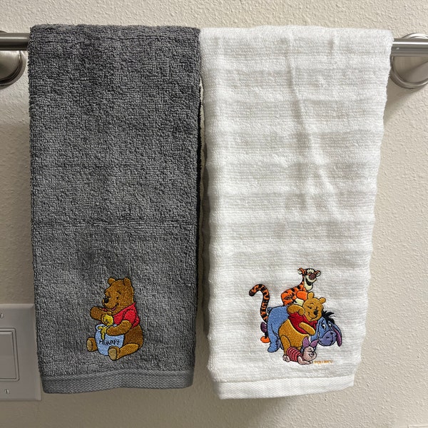 Winnie the Pooh Towel - Etsy