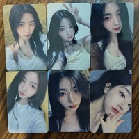 IVE Selfie/selca Photocards Wonyoung, Yujin, Gaeul, Rei, Liz, Leeseo Kpop Photocard Set of 6 ...