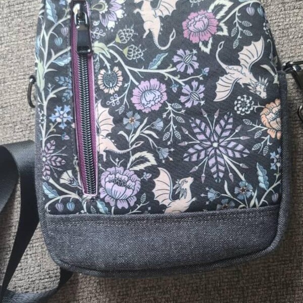 Pebble Sling Bag, Mini Sling, Highland Cow Backpack, Convertible ...