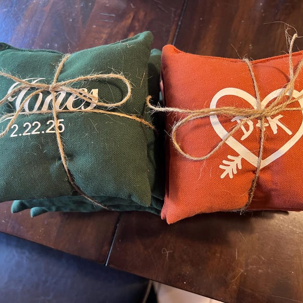 CUSTOMIZABLE, 8 Corn Hole Bags,8 Cornhole Bags,corn Hole Bags, Cheap ...