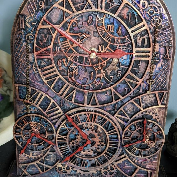 Exclusive Steampunk Tissue Box, Handkerchief Dispenser, Practical ...