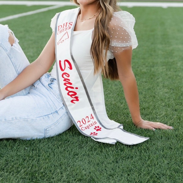 Custom Pageant Sash | Party Sash | Personalized Sash | Custom Text Sash ...