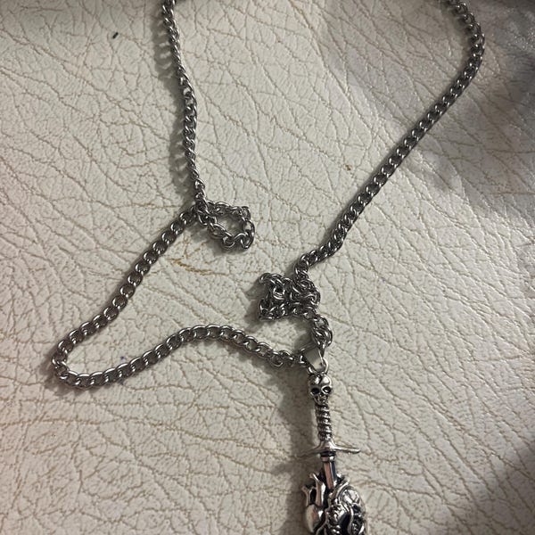 BARBED WIRE LEATHER Boot Strap, Holographic Vegan Leather Boot Chain ...