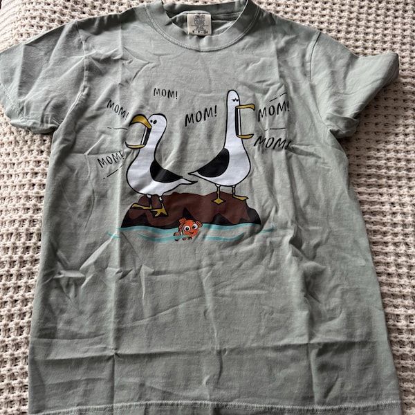 Finding Nemo Shirt, Disney Finding Nemo, Custom Finding Nemo Seagulls ...