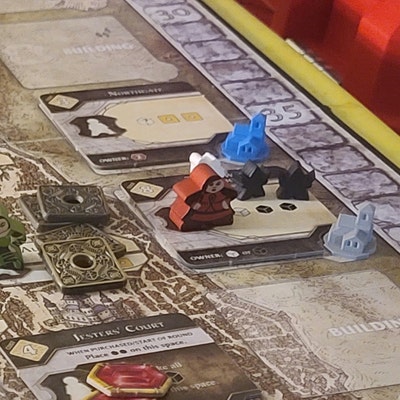 Building Tokens for Lords of Waterdeep 54 Pieces Board Game Accessories ...