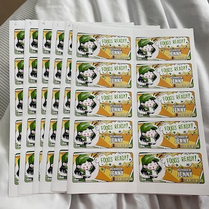 Personalized Uber Eats Labels Delivery Circle Stickers Food Delivery - Etsy